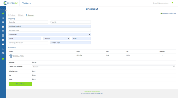 [Tutorial] Placing a Manual Order - CustomCat